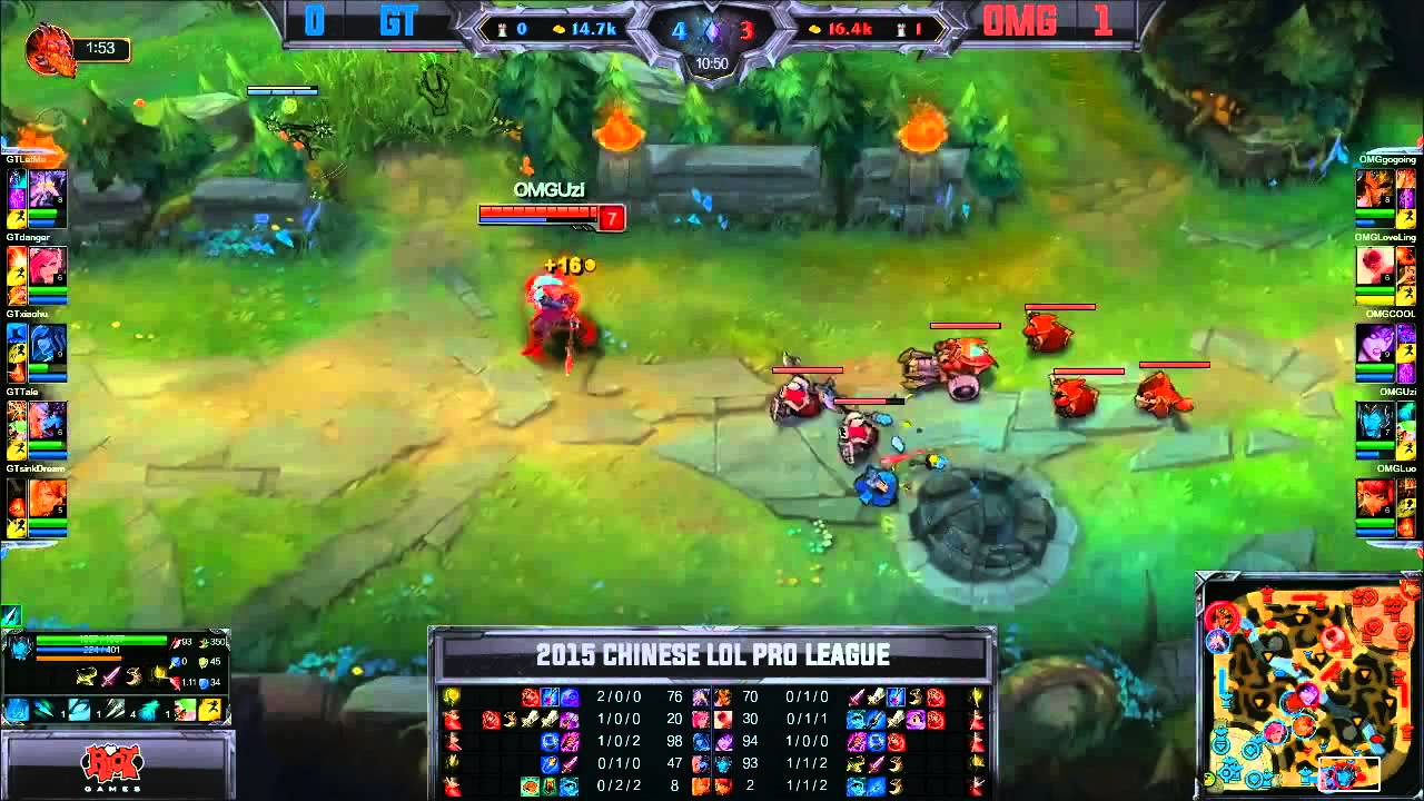 OMG vs GT, Game 2 LPL Spring 2015 W4D3 OMG vs Gamtee Fenghui - YouTube