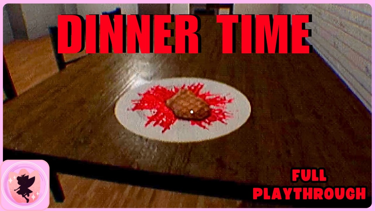 DINNER TIME - Indie Horror Game - Full Playthrough - (No Commentary ...