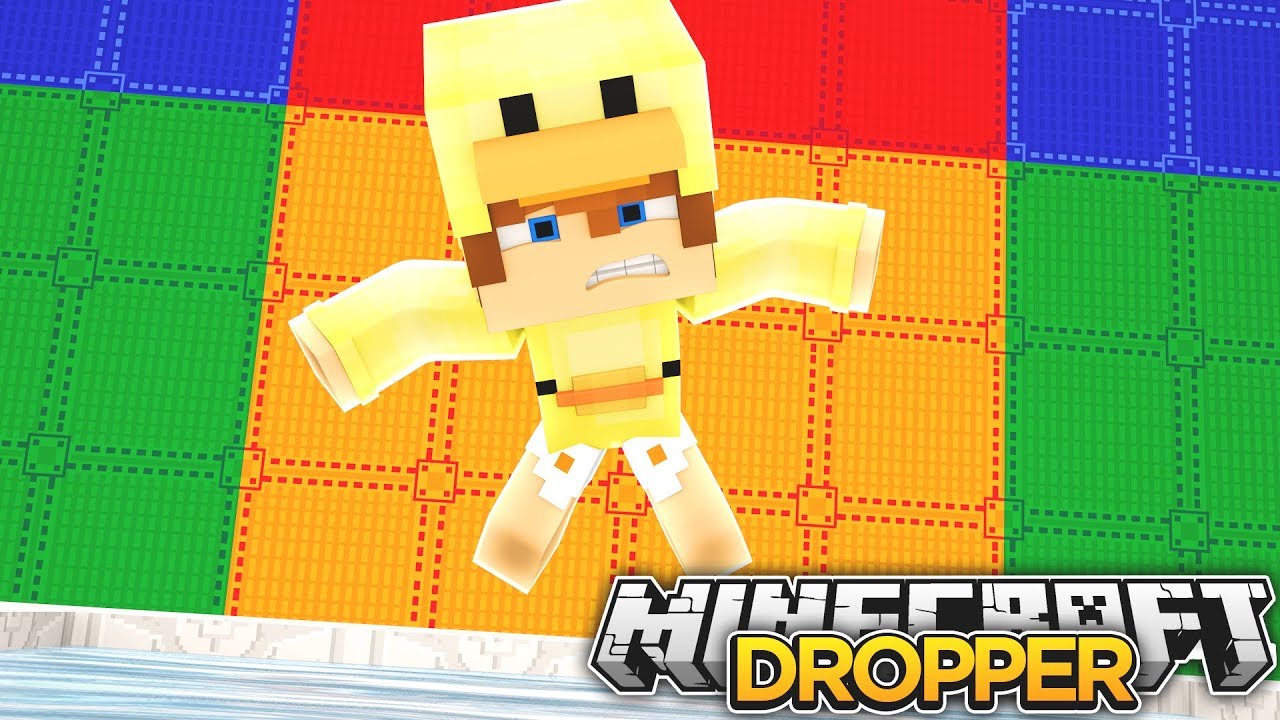 Minecraft - THE QUICKEST DROPPER IN MINECRAFT - YouTube