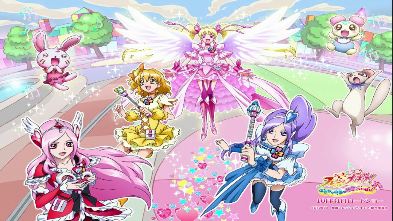 Fresh Precure | Happy Together ~Movie Ver~ - YouTube