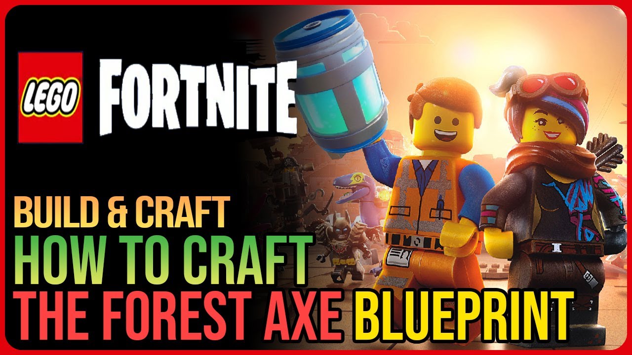 Forest Axe Craft LEGO Fortnite - YouTube