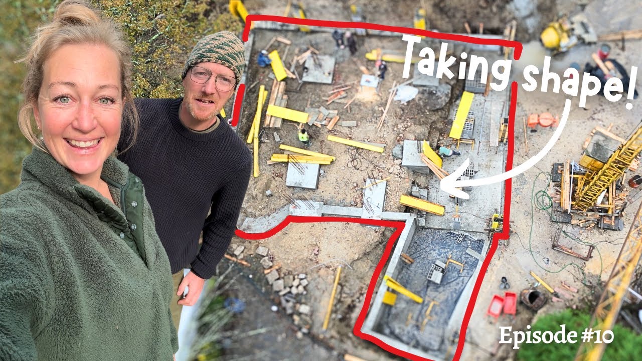 #10 Building Our Dream Home | Month 2 - YouTube