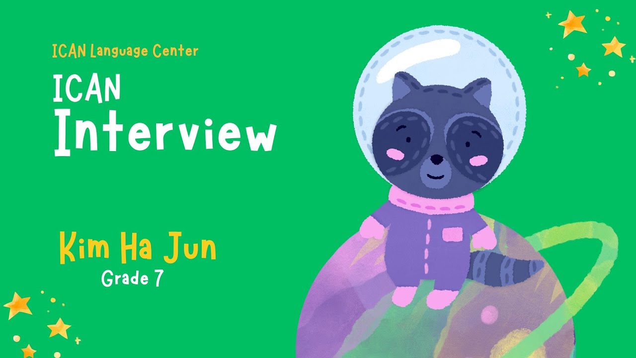 Winter 2024 :: Kim Ha Jun (Grade 7) :: Final interview - YouTube