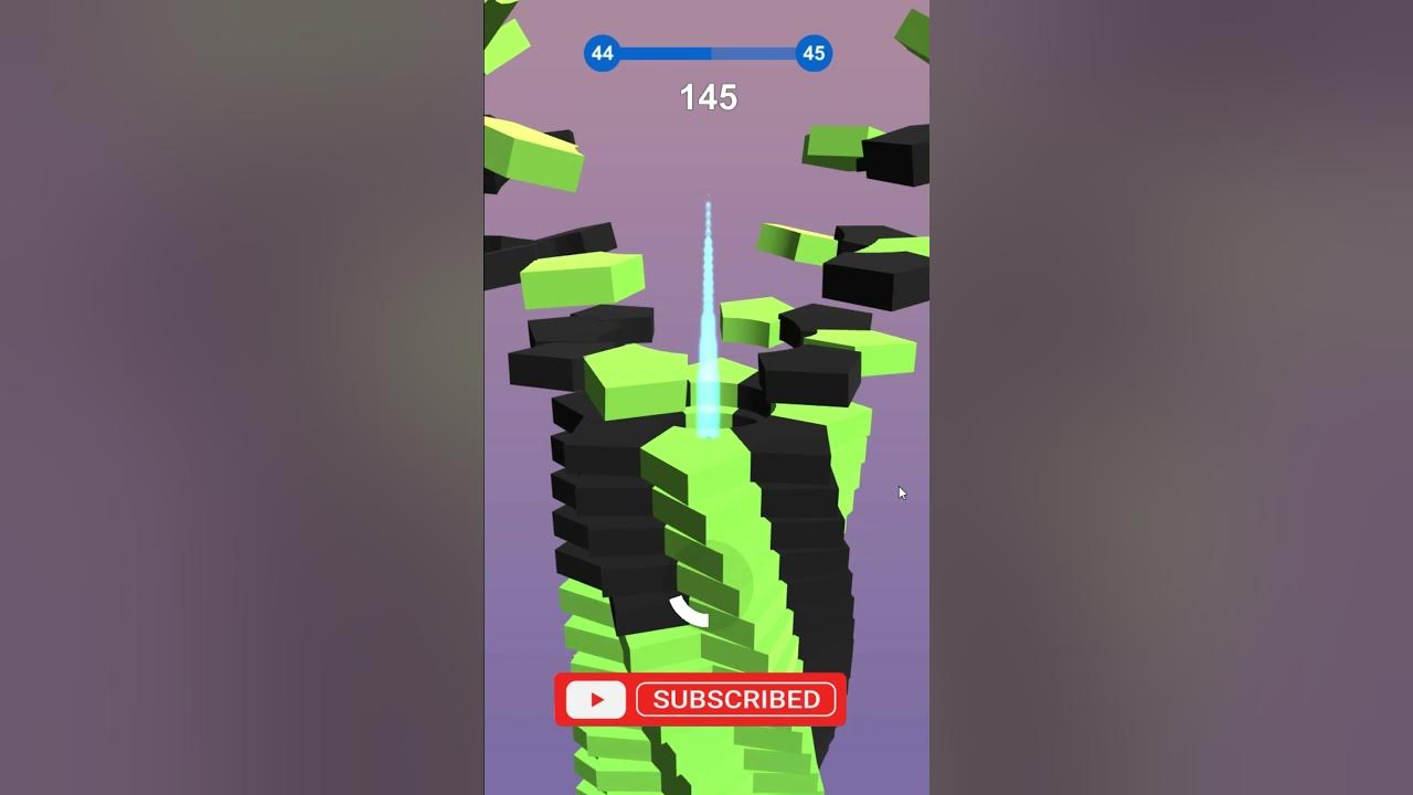 STACK BALL BREAKER GAME #44 #shorts #gaming - YouTube