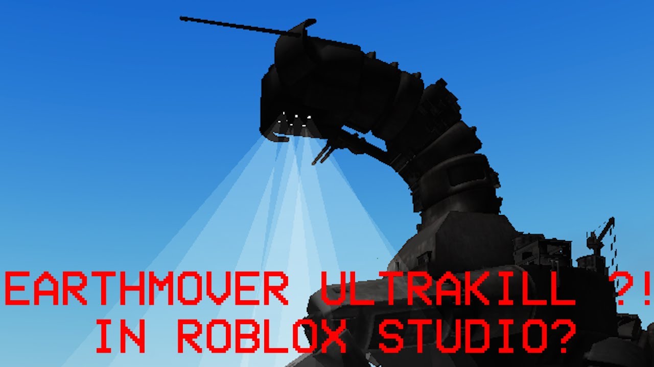 Earthmover in roblox studio (real, also read description) - YouTube