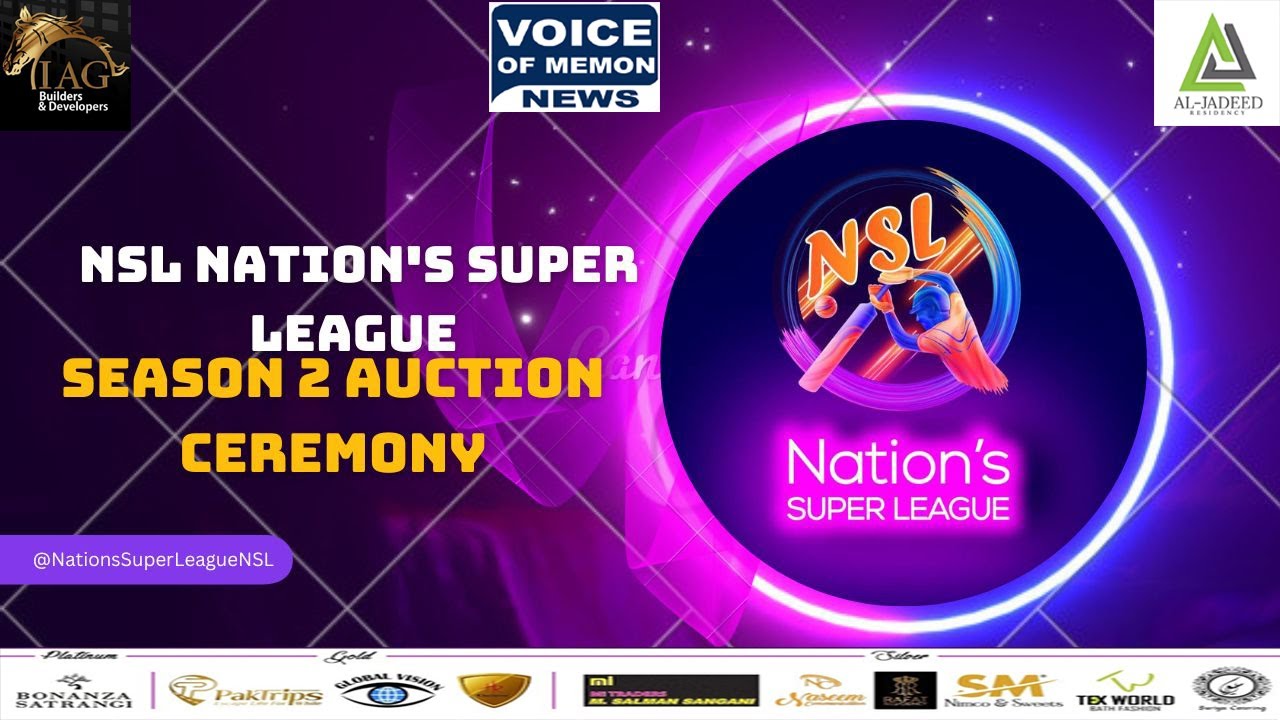 NSL Nation's Super League Season 2 Auction Ceremony - YouTube