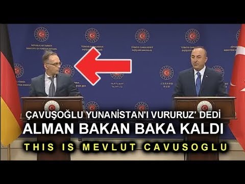 ÇAVUŞOĞLU'NDAN YUNANİSTAN'A ' SERT CEVAP!  -  \