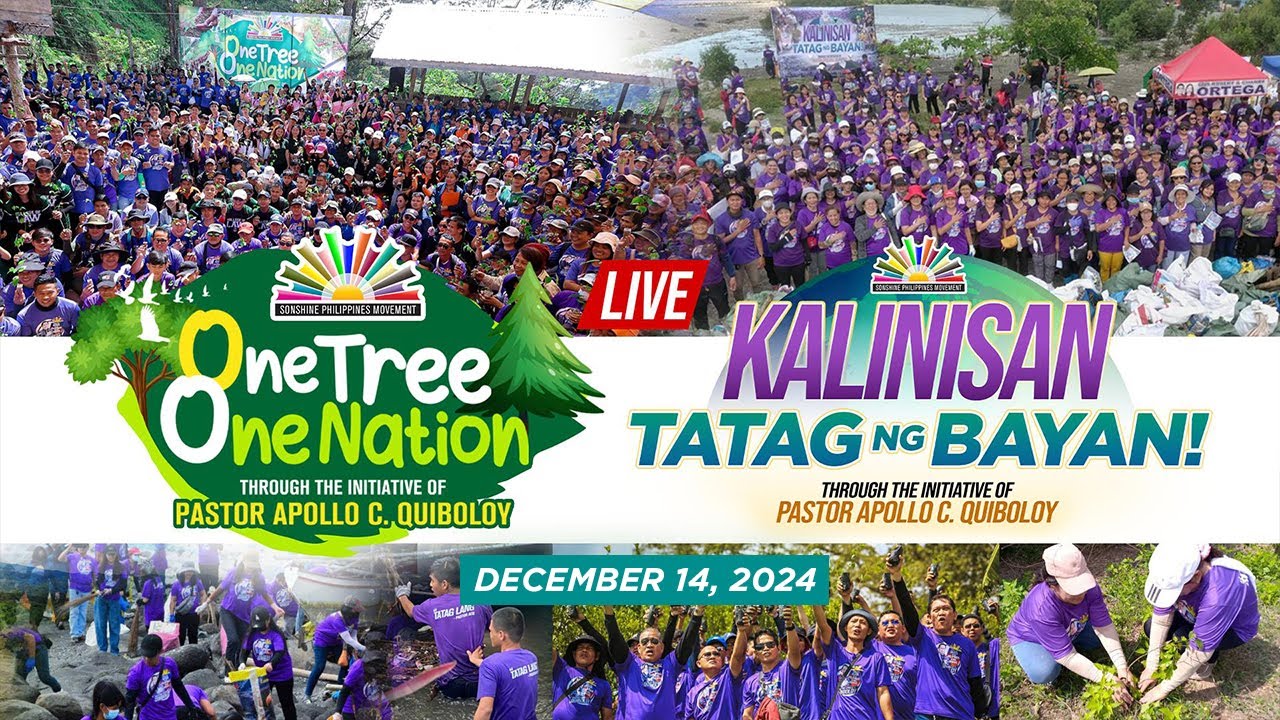 LIVE: 'Kalinisan: Tatag ng Bayan' Nationwide Cleanliness Drive & One ...