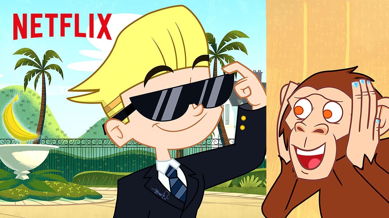 Apologizing to the World’s Richest Monkey 🍌🐒💎 Johnny Test | Netflix ...