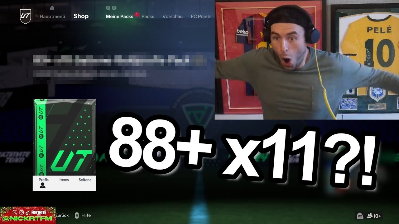 Nick Test The First EVER 88+ x11 Pack - YouTube