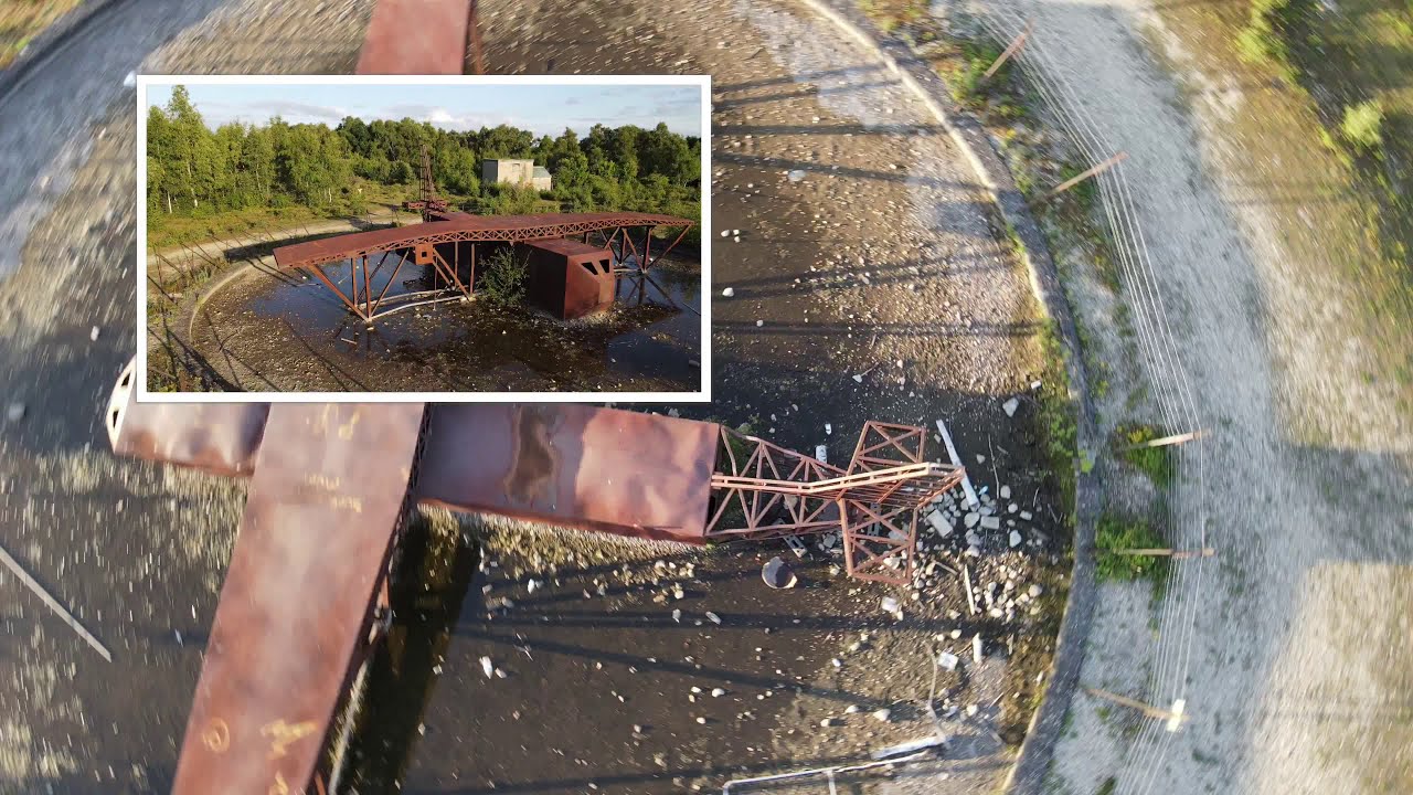 Greenham Common fire plane by drone - YouTube