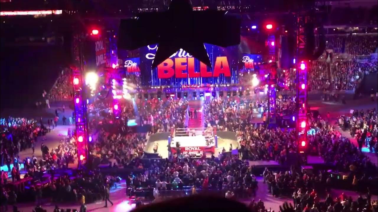Wwe Royal Rumble 2022 Brie Bella Entrance Live Womens Royal Rumble