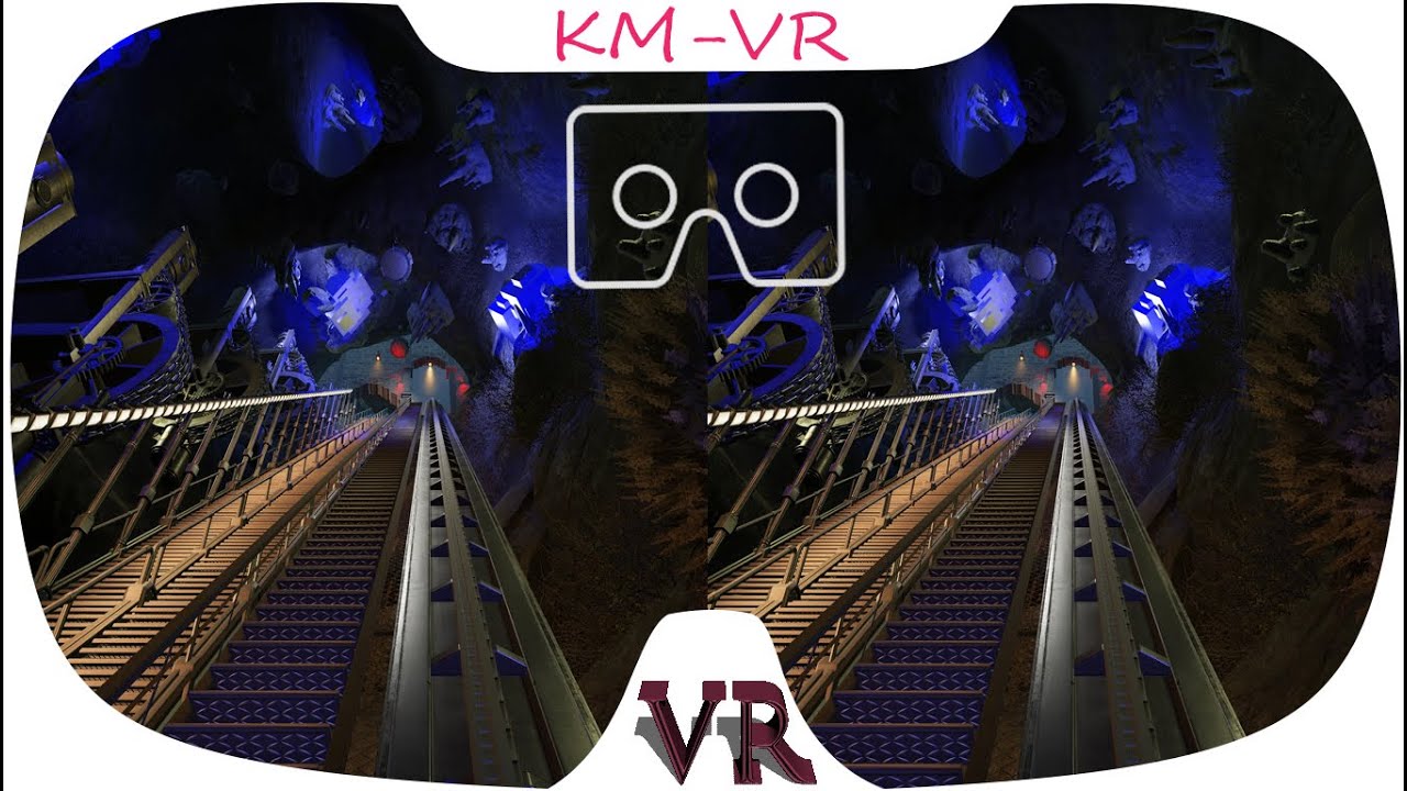 3D VR VIDEO Roller Coaster 593 4K vr video - YouTube