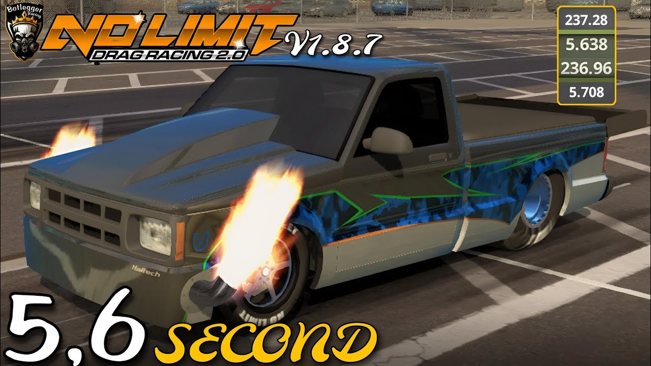 5.6 Second Tune Chevy S10 Twin Turbo No Limit Drag Racing 2 Complete ...