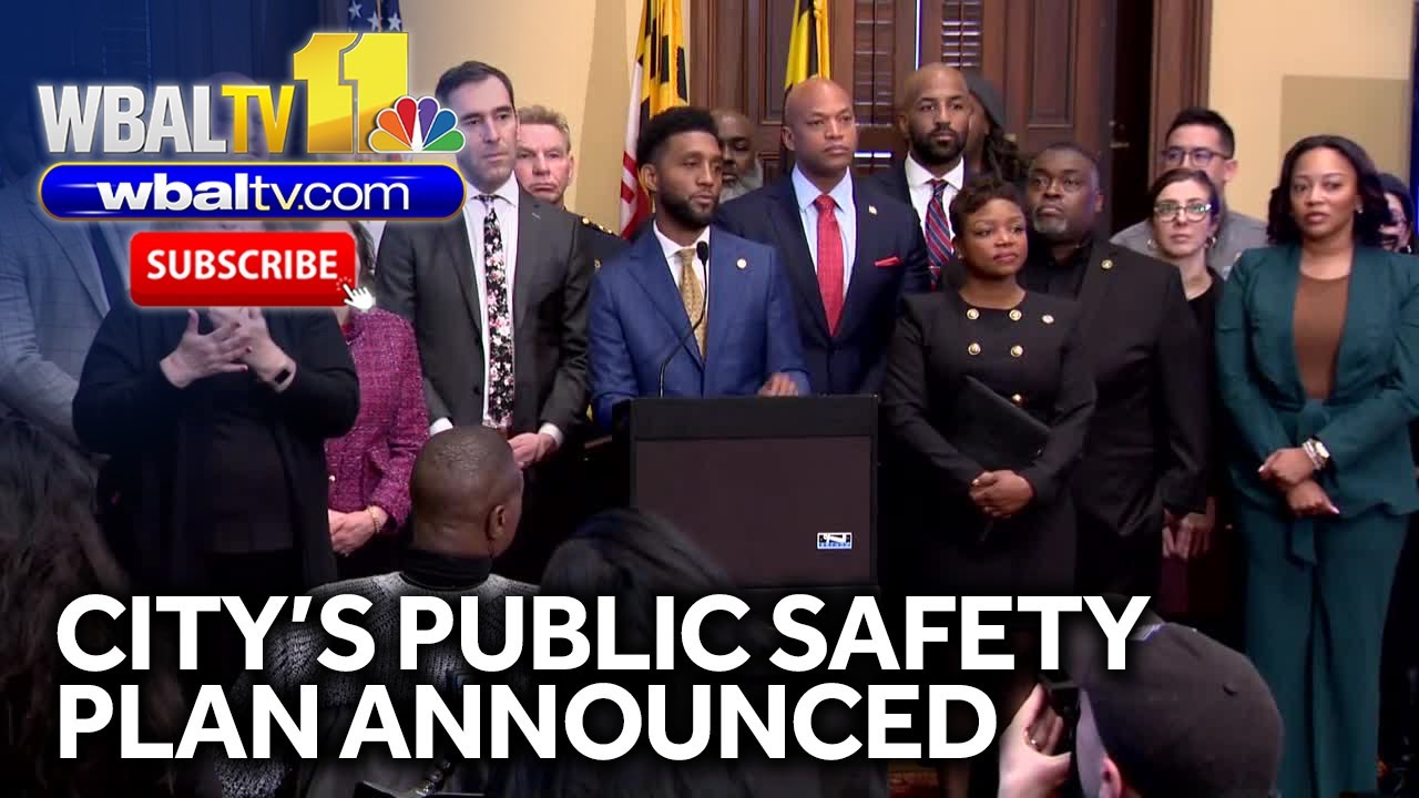 Baltimore City introduces 2025 public safety plan - YouTube