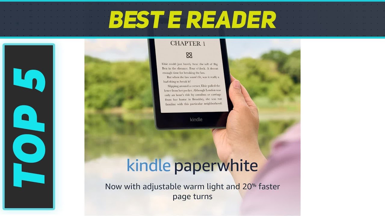 5 Best E Reader in 2024 - YouTube
