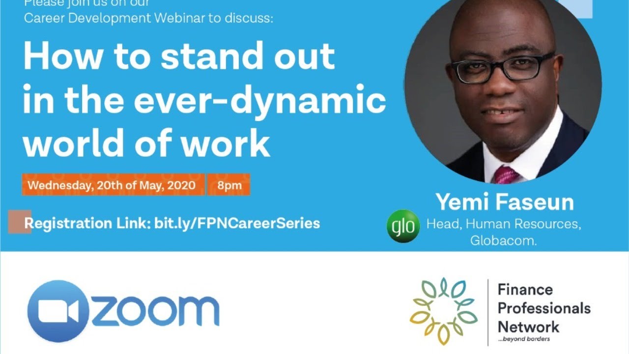 Discussing how to stand out in the ever-dynamic world of work with Yemi ...