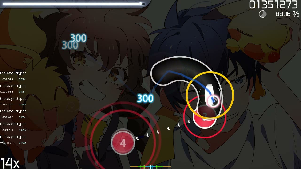 osu! Gameplay: BUMP OF CHICKEN - Acacia - YouTube