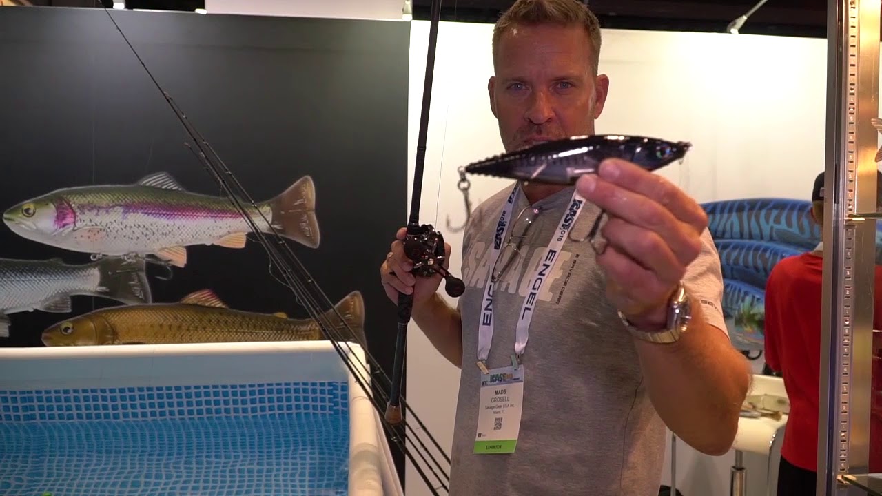 Savage Gear Mack Stick at ICAST 2018 - YouTube