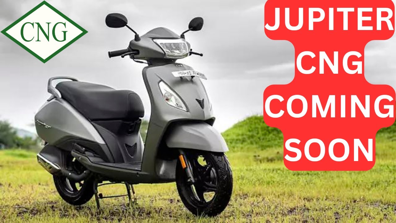 TVS लाने वाला है Jupiter CNG, सबसे पहला CNG Scooter ️‍🔥 - YouTube