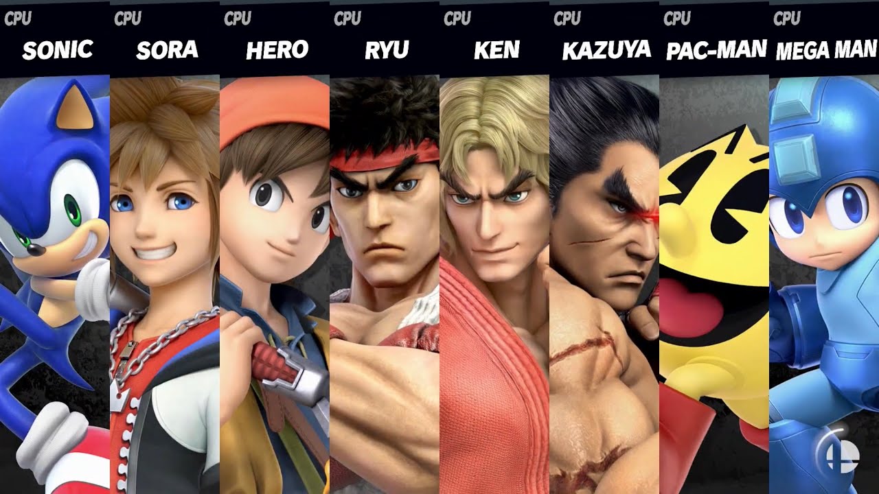 Super Smash Bros. Ultimate - Battle of Fighters of PS2 - YouTube