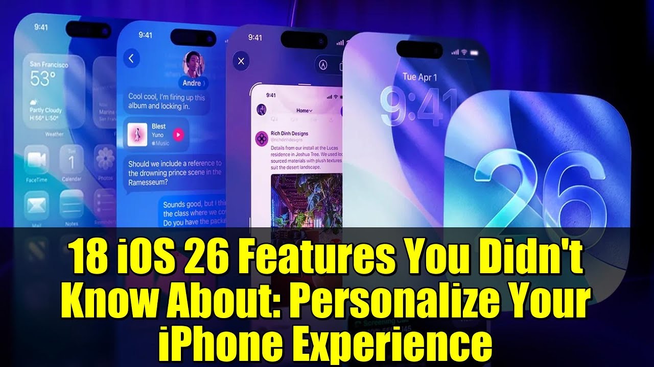 18 iOS 26 Features You Didn't Know About: Personalize Your iPhone ...