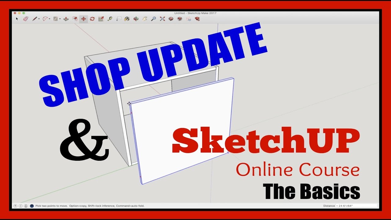 SketchUP Online Course and Shop Update - Exciting Projects - YouTube