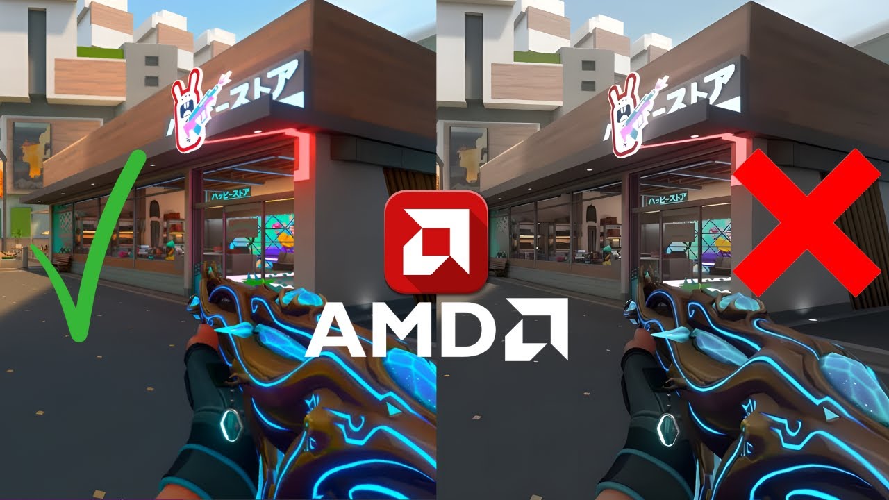 BEST VALORANT COLOR SETTINGS FOR AMD - YouTube