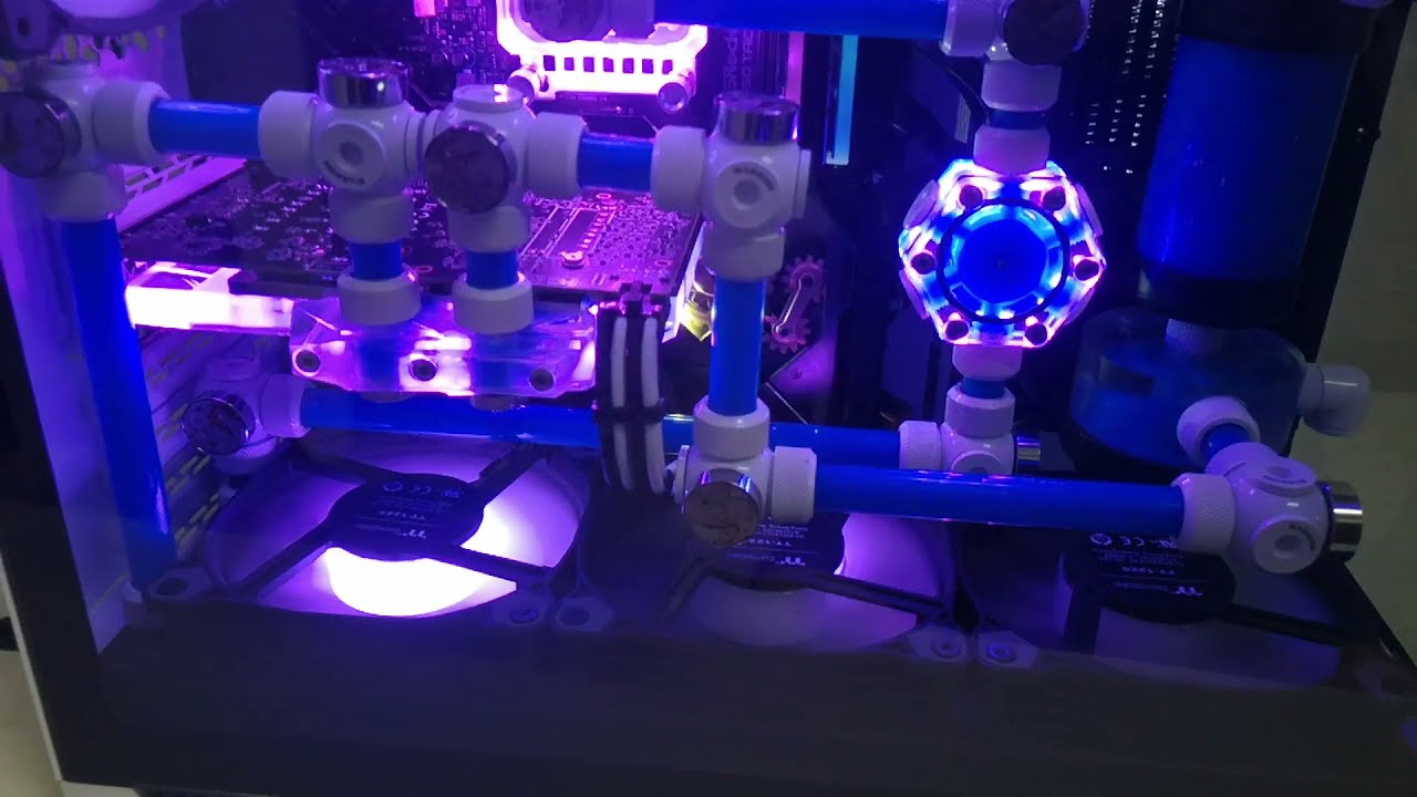 Lian Li 011 Dynamic Mini custom watercooled - YouTube