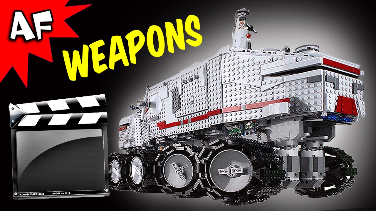 Custom Lego Star Wars RC Clone Turbo Tank UCS - WEAPONS (2011) Upgrades ...