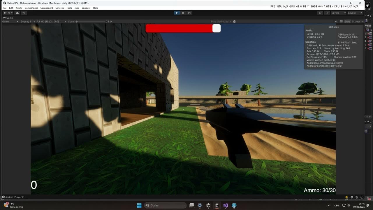 Unity Multiplayer FPS Networked 3D Audio - YouTube
