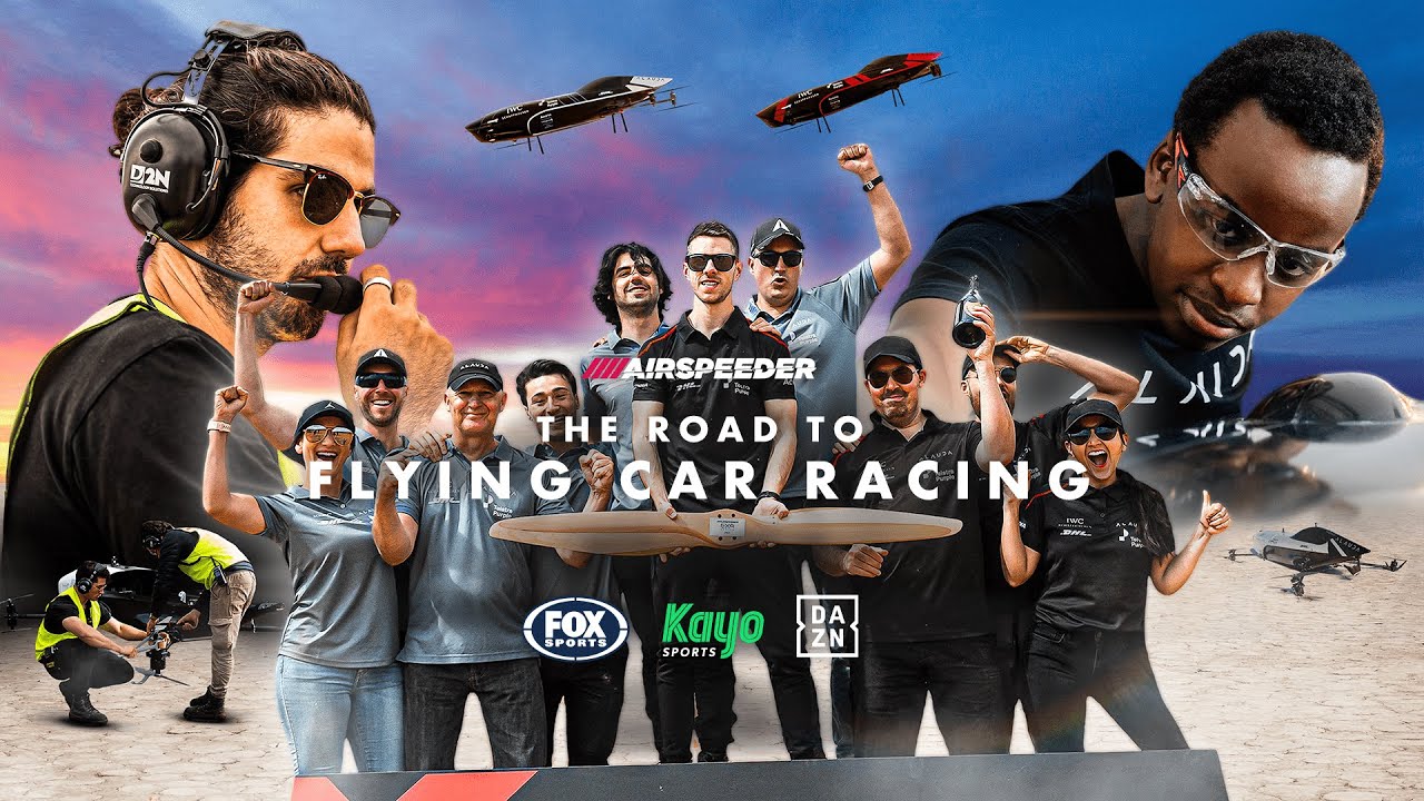Airspeeder: Road to Flying Car Racing Series // WATCH on DAZN & Kayo ...