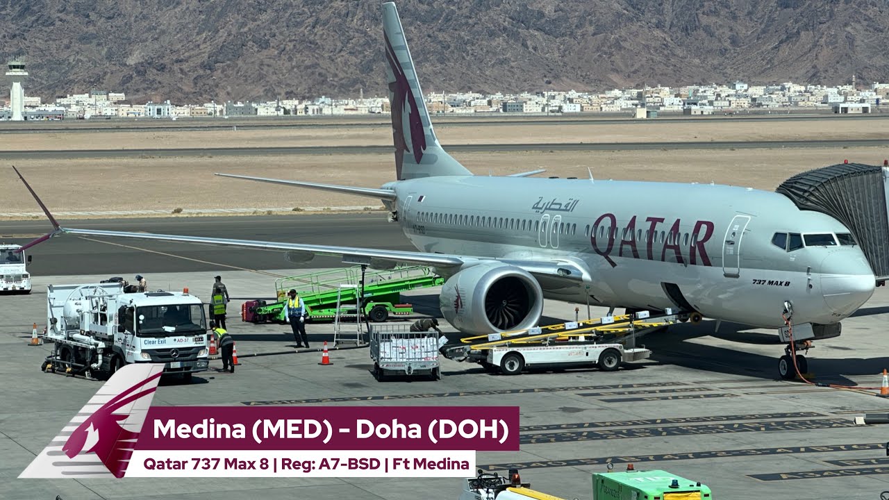 Flight Review: Medina (MED) to Doha (DOH) | Ft Medina - YouTube