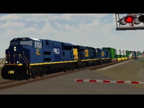 PRLX 8907 Pushing Intermodal Tren Mas Poderoso de Roblox - YouTube