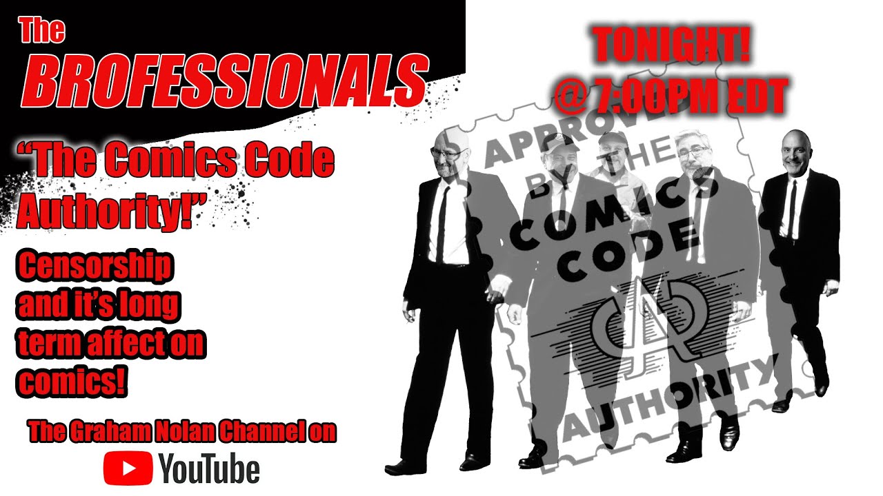 THE BROFESSIONALS: "Censorship and the Comics Code Authority" - YouTube