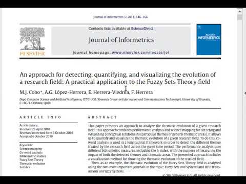 SciMAT -Interpretar el Analisis | 26/57 | UPV - YouTube