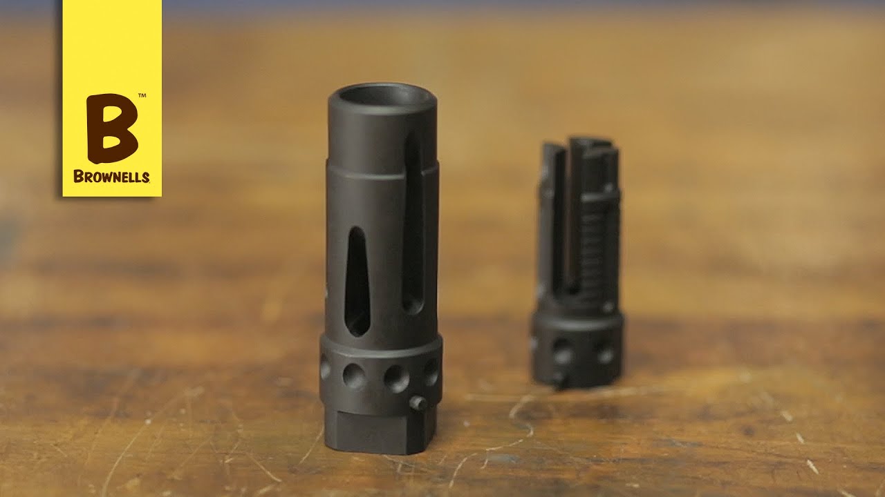Knights Armament AR-15/M16/AR308 QDC Flash Suppressor - YouTube