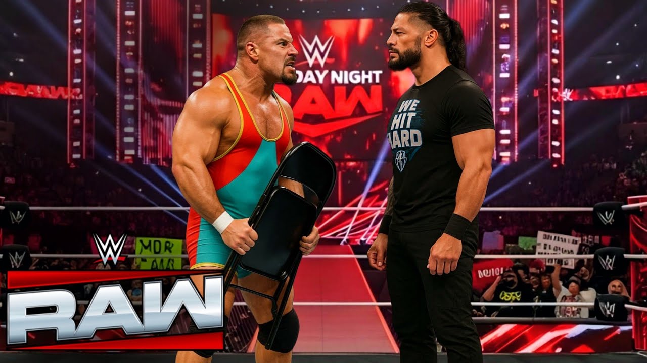 Roman Reigns vs. Bron Breaker, Monday Night Raw, 5 August 2025 - YouTube