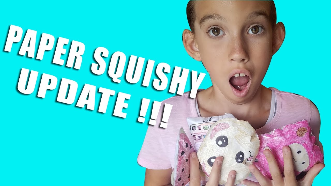 Squishy Collection Update !! Newest Paper Squishies - YouTube