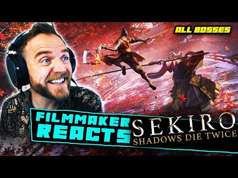 Filmmaker Reacts to SEKIRO | [ALL BOSSES - Part 1] | Harder than Elden Ring!?