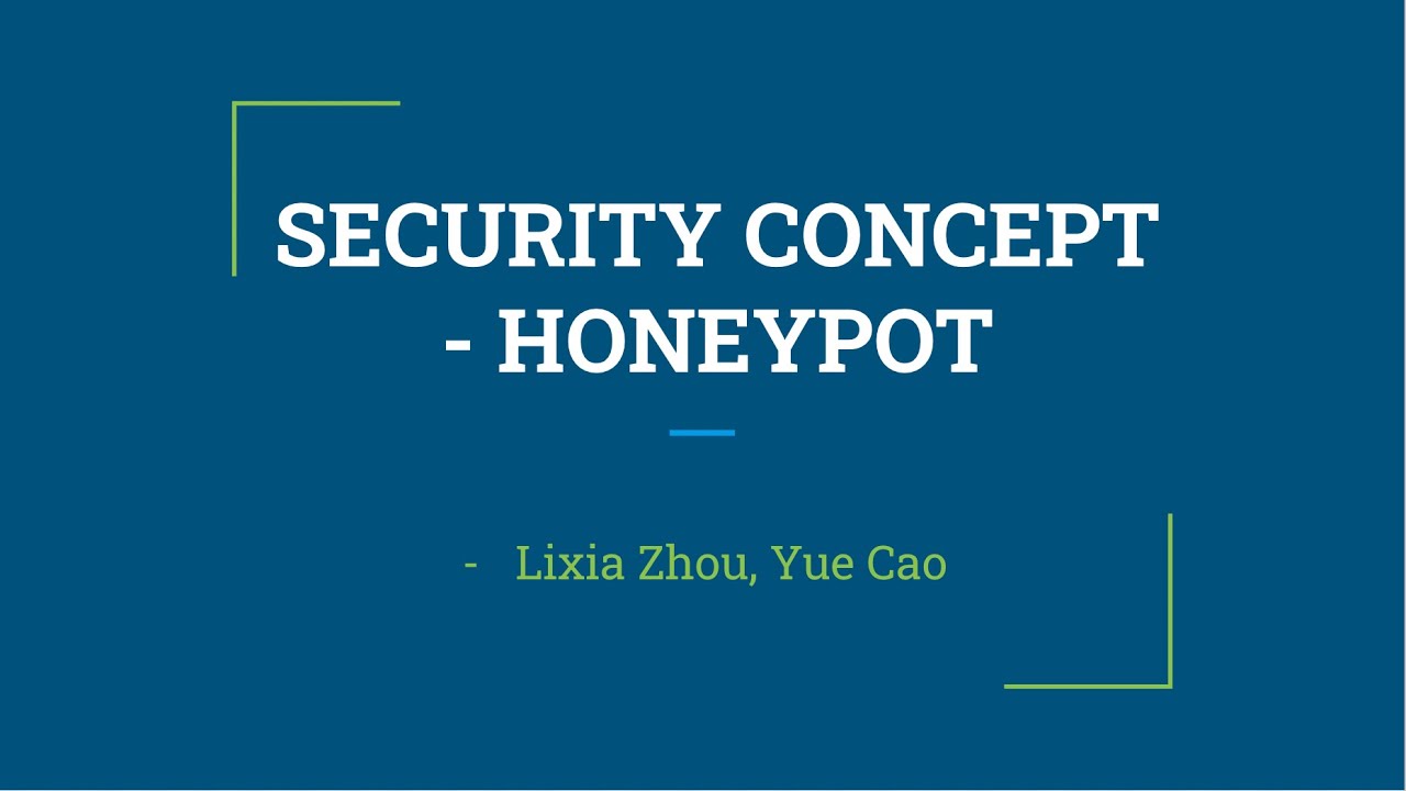 What is Honeypot and honeypot related applications - YouTube