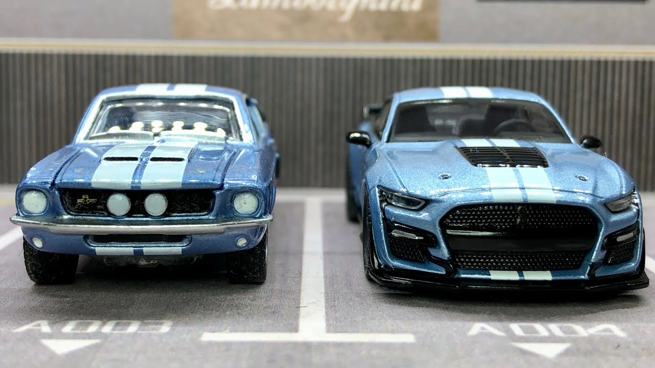 Ford Shelby GT500 Heritage Edition MINI GT 758 Brittany Blue - YouTube