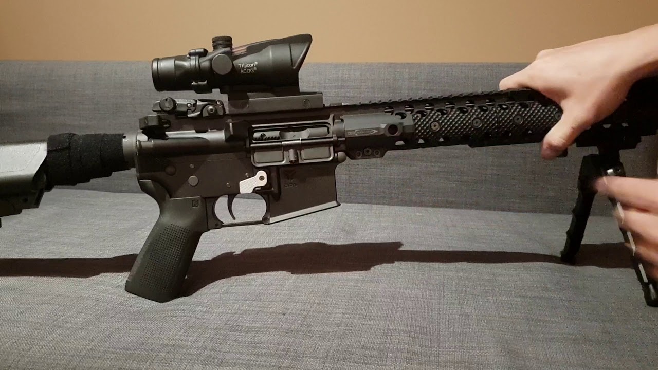 GBLS DAS GDR15 with very heavy recoil weight added - YouTube