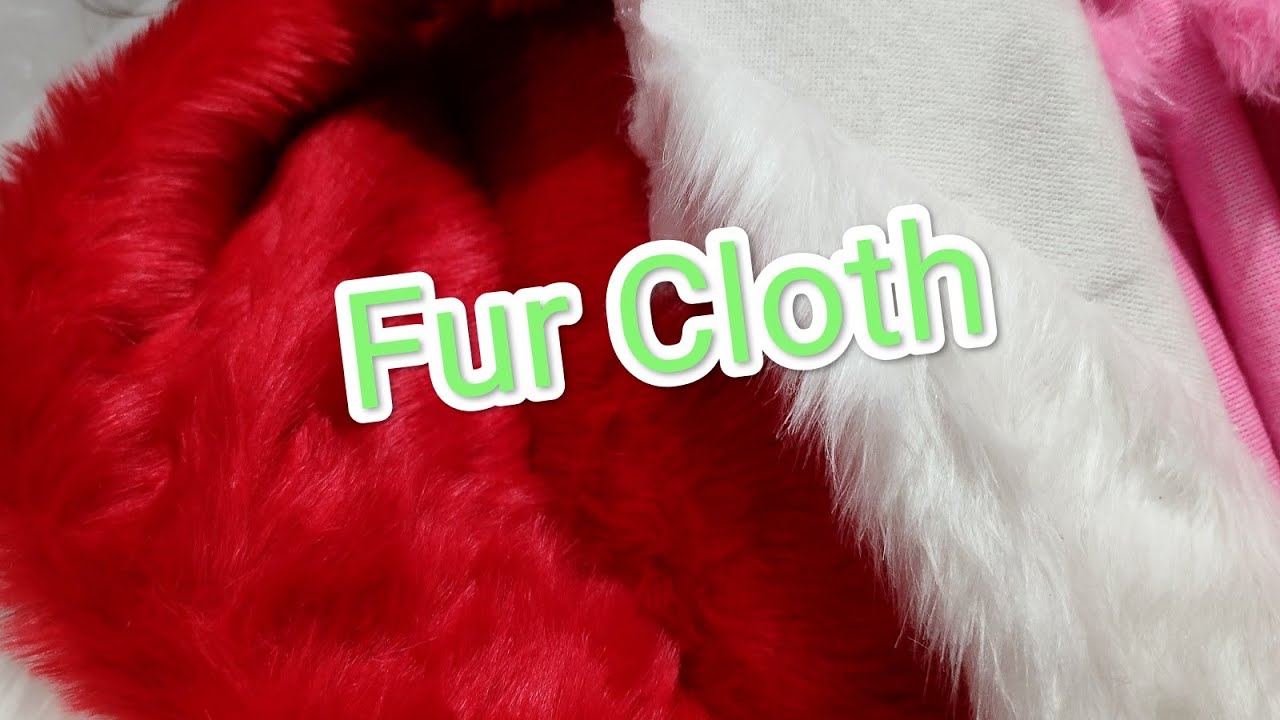 Fur Fabric // Fur cloth Material // New collection - YouTube