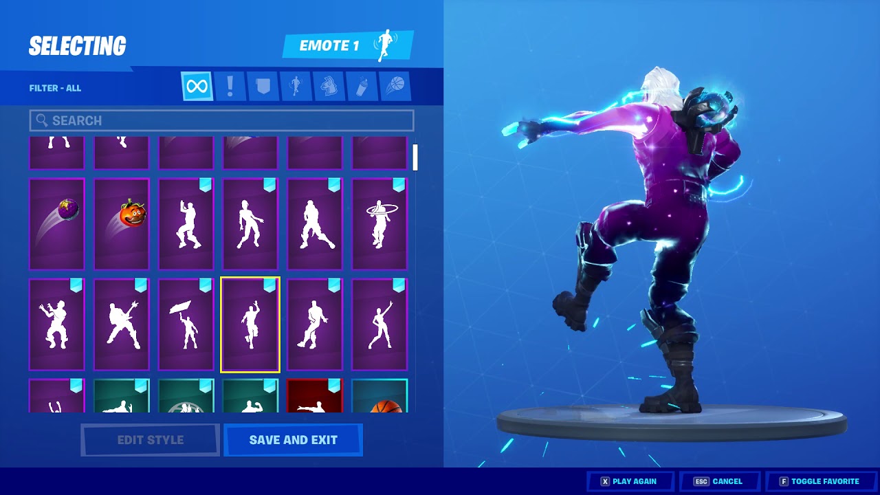 Best Skins That Go With The Signature Shuffle Emote-Fortnite - YouTube