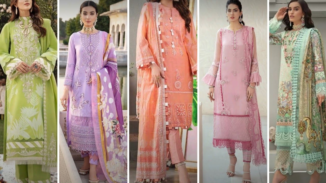 Beautiful Mastered Color Contrast Dress Design Ideas /Beautiful color ...