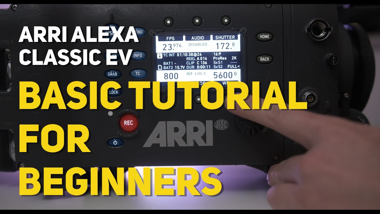 11 ARRI ALEXA Classic Tutorials for Beginners - Basic Setting and ...
