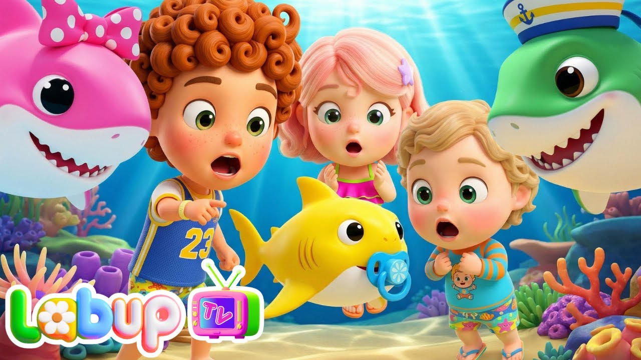 Meet the Shark Family! 🌊 Original Ocean Adventure Song for Kids - YouTube