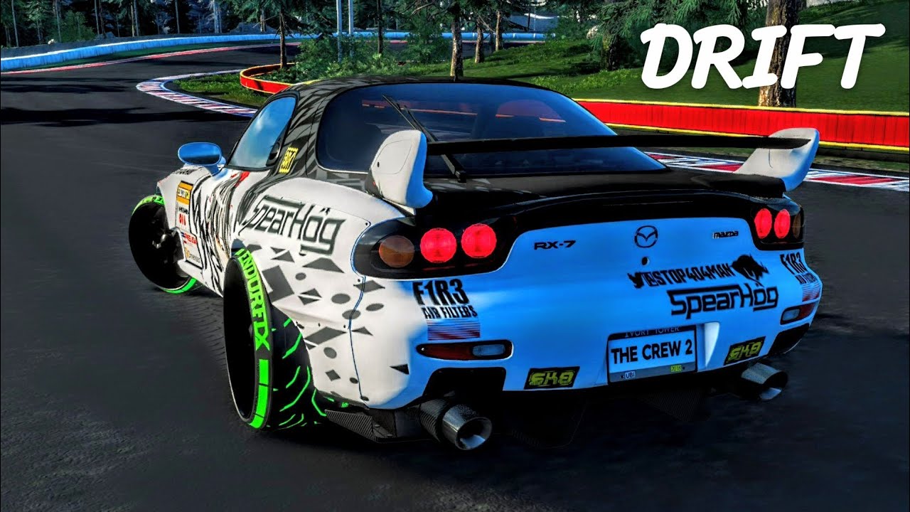 The Crew 2 - Mazda RX7 Drift - PRO SETTINGS - YouTube