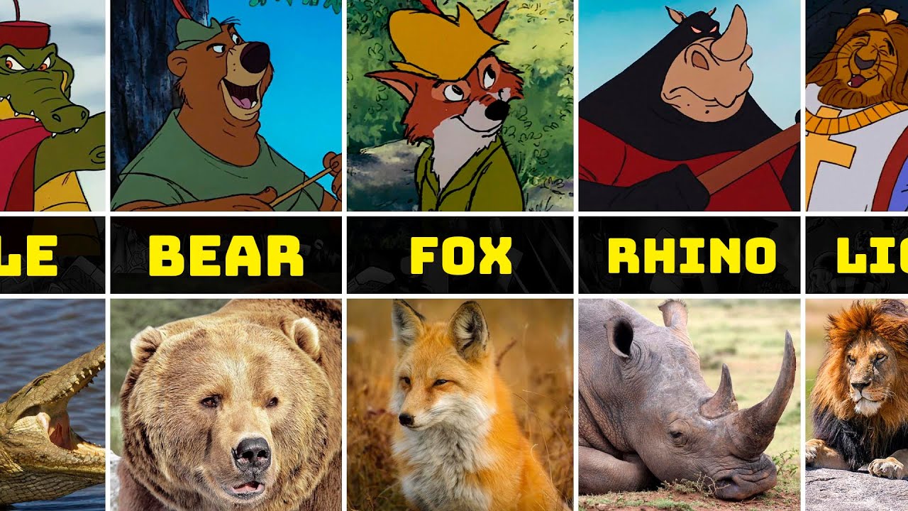 Robin Hood Characters in Real Life - YouTube